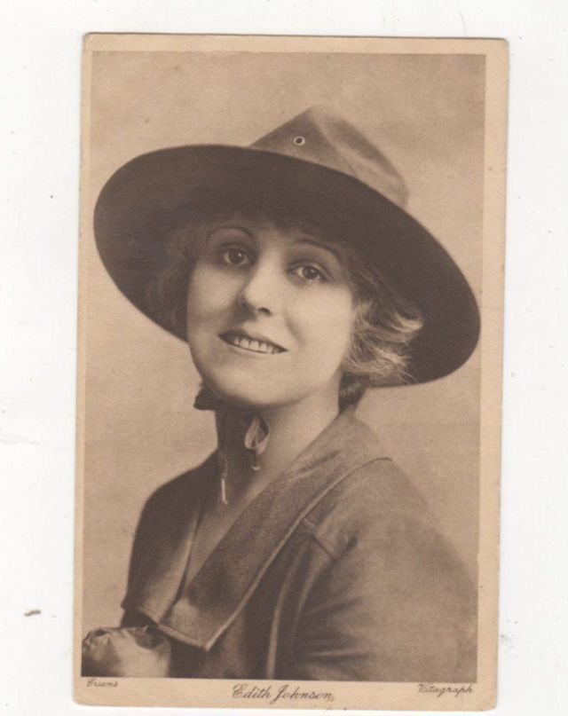 Edith Johnson, silent era actress – undated picture – Silent Beauties