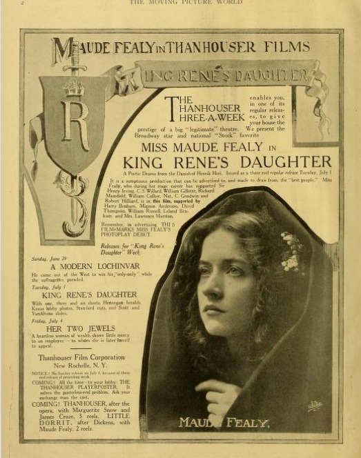 King René’s Daughter (USA,1913) – Silent Beauties