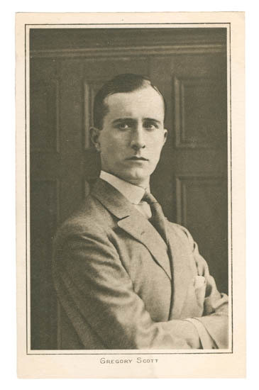 Actor Gregory Scott, undated picture – Silent Beauties