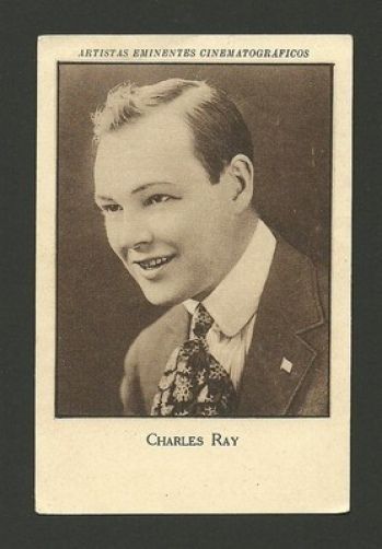 Charles Ray, Silent Film Card, Spain – 1920s – Silent Beauties